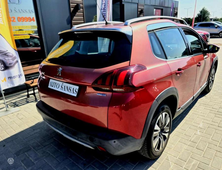 Sarkans Peugeot 2008 2016 Tauragė, ar dzinēja tilpumu 1.60 L un nobraukumu 260 tūkst. km par 2900 €, foto 13 vietnē AUTOMOTO.COM.LV