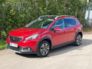Red Peugeot 2008 2016 in Riga, with an engine capacity of 1.20 L and mileage of 0 thousand km for 7899 €, photo  on AUTOMOTO.COM.LV