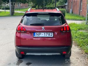 Red Peugeot 2008 2016 in Riga, with an engine capacity of 1.20 L and mileage of 0 thousand km for 7899 €, photo 5 on AUTOMOTO.COM.LV