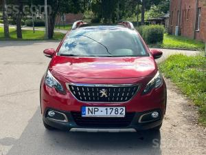 Red Peugeot 2008 2016 in Riga, with an engine capacity of 1.20 L and mileage of 0 thousand km for 7899 €, photo 9 on AUTOMOTO.COM.LV
