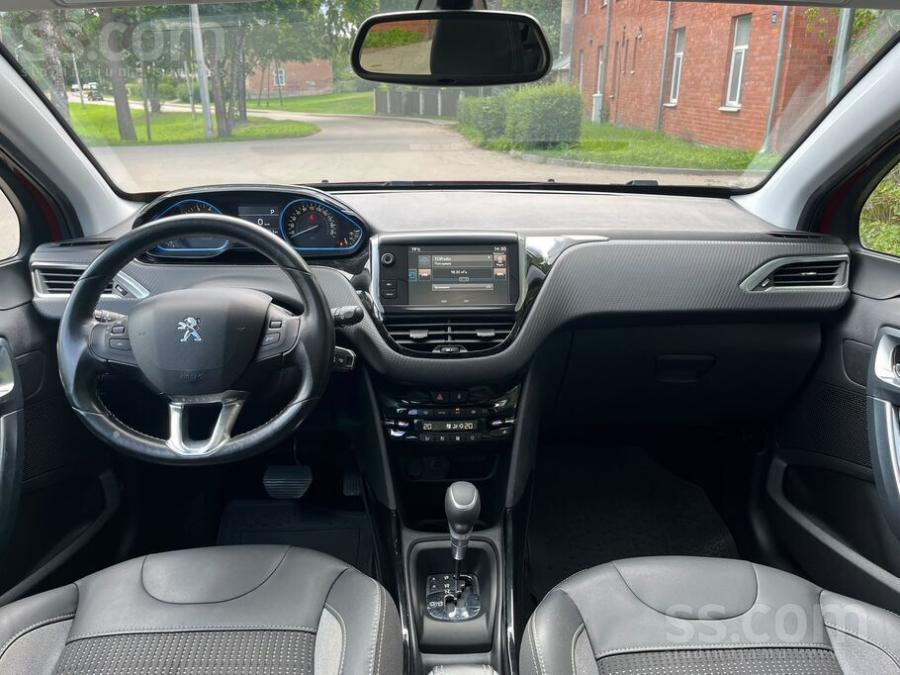 Red Peugeot 2008 2016 in Riga, with an engine capacity of 1.20 L and mileage of 0 thousand km for 7899 €, photo 11 on AUTOMOTO.COM.LV