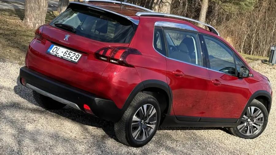 Sarkans Peugeot 2008 2018 Jūrmala, ar dzinēja tilpumu 1.20 L un nobraukumu 133 tūkst. km par 6950 €, foto 16 vietnē AUTOMOTO.COM.LV