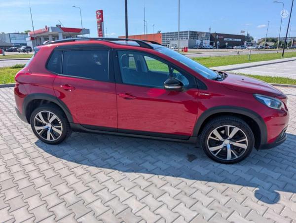 Sarkans Peugeot 2008 2018 Tauragė, ar dzinēja tilpumu 1.20 L un nobraukumu 137 tūkst. km par 5500 €, foto 6 vietnē AUTOMOTO.COM.LV
