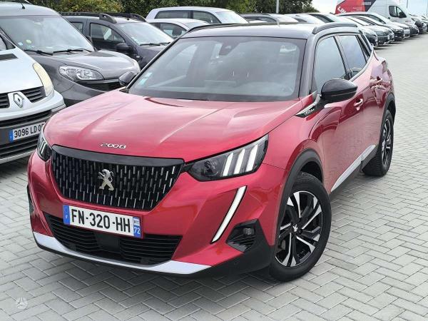 Sarkans Peugeot 2008 2020 Tauragė, ar dzinēja tilpumu 1.50 L un nobraukumu 145 tūkst. km par 12900 €, foto 1 vietnē AUTOMOTO.COM.LV
