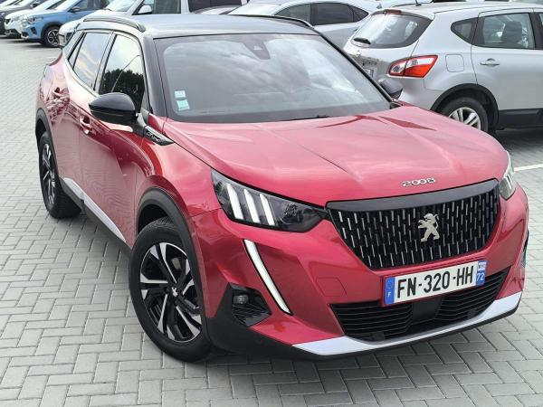 Sarkans Peugeot 2008 2020 Tauragė, ar dzinēja tilpumu 1.50 L un nobraukumu 145 tūkst. km par 12900 €, foto 4 vietnē AUTOMOTO.COM.LV