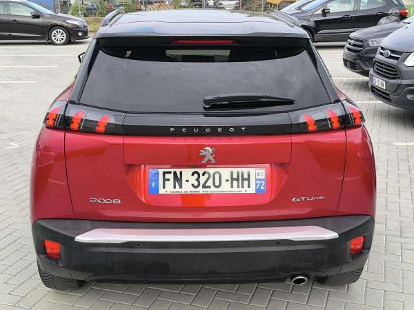 Sarkans Peugeot 2008 2020 Tauragė, ar dzinēja tilpumu 1.50 L un nobraukumu 145 tūkst. km par 12900 €, foto 6 vietnē AUTOMOTO.COM.LV