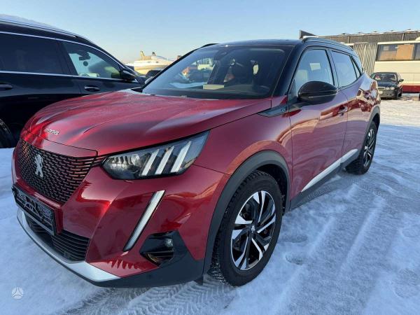 Red Peugeot 2008 2022 in Klaipeda, with an engine capacity of 0.00 L and mileage of 27 thousand km for 16700 €, photo 1 on AUTOMOTO.COM.LV