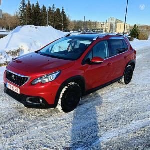 Sarkans Peugeot 2008 2016 Kauņa, ar dzinēja tilpumu 1.60 L un nobraukumu 1689 tūkst. km par 4350 €, foto  vietnē AUTOMOTO.COM.LV