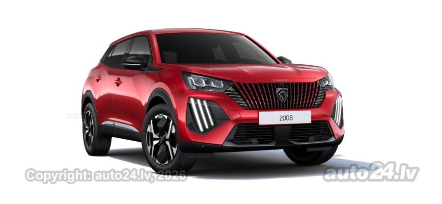 Sarkans Peugeot 2008 2026 Pērnava, ar dzinēja tilpumu 1.20 L un nobraukumu 0 tūkst. km par 24990 €, foto 1 vietnē AUTOMOTO.COM.LV