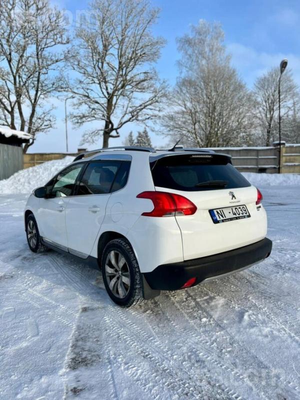 White Peugeot 2008 2008 in Dobele, with an engine capacity of 1.60 L and mileage of 240 thousand km for 5600 €, photo 5 on AUTOMOTO.COM.LV