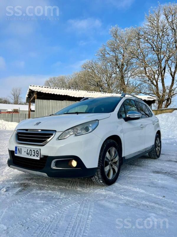 White Peugeot 2008 2008 in Dobele, with an engine capacity of 1.60 L and mileage of 240 thousand km for 5600 €, photo 3 on AUTOMOTO.COM.LV