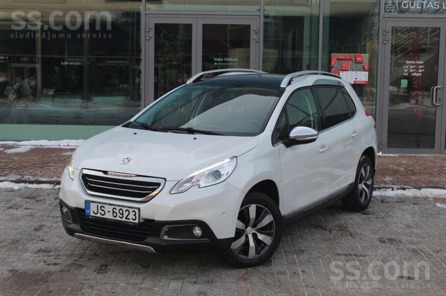 Balts Peugeot 2008 2014 Rīga, ar dzinēja tilpumu 1.60 L un nobraukumu 121 tūkst. km par 4200 €, foto 2 vietnē AUTOMOTO.COM.LV