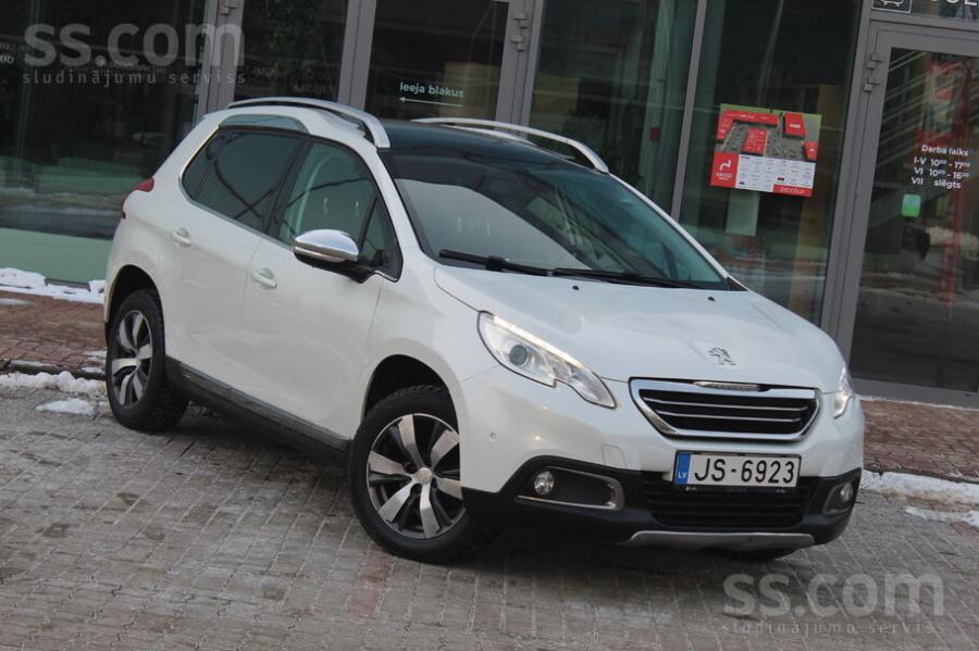 Balts Peugeot 2008 2014 Rīga, ar dzinēja tilpumu 1.60 L un nobraukumu 121 tūkst. km par 4200 €, foto 10 vietnē AUTOMOTO.COM.LV