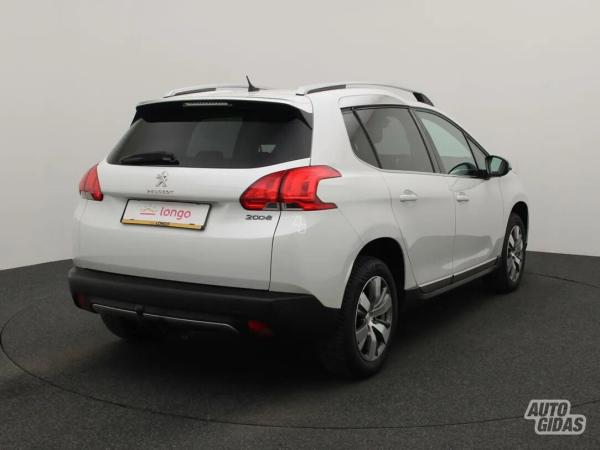White Peugeot 2008 2014 in Vilnius, with an engine capacity of 1.60 L and mileage of 146 thousand km for 7599 €, photo 8 on AUTOMOTO.COM.LV