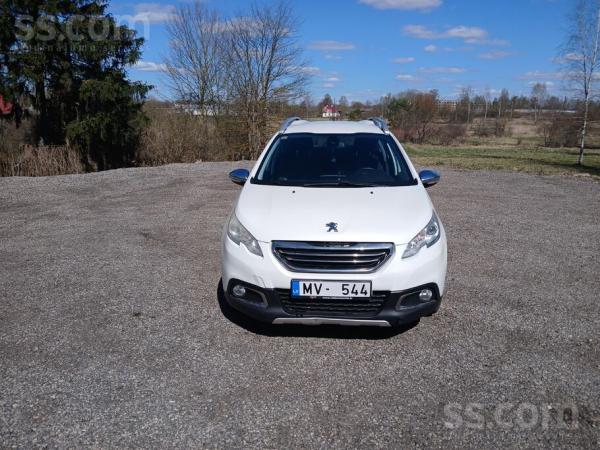 White Peugeot 2008 2014 in Jekabpils, with an engine capacity of 1.60 L and mileage of 190 thousand km for 3500 €, photo 9 on AUTOMOTO.COM.LV