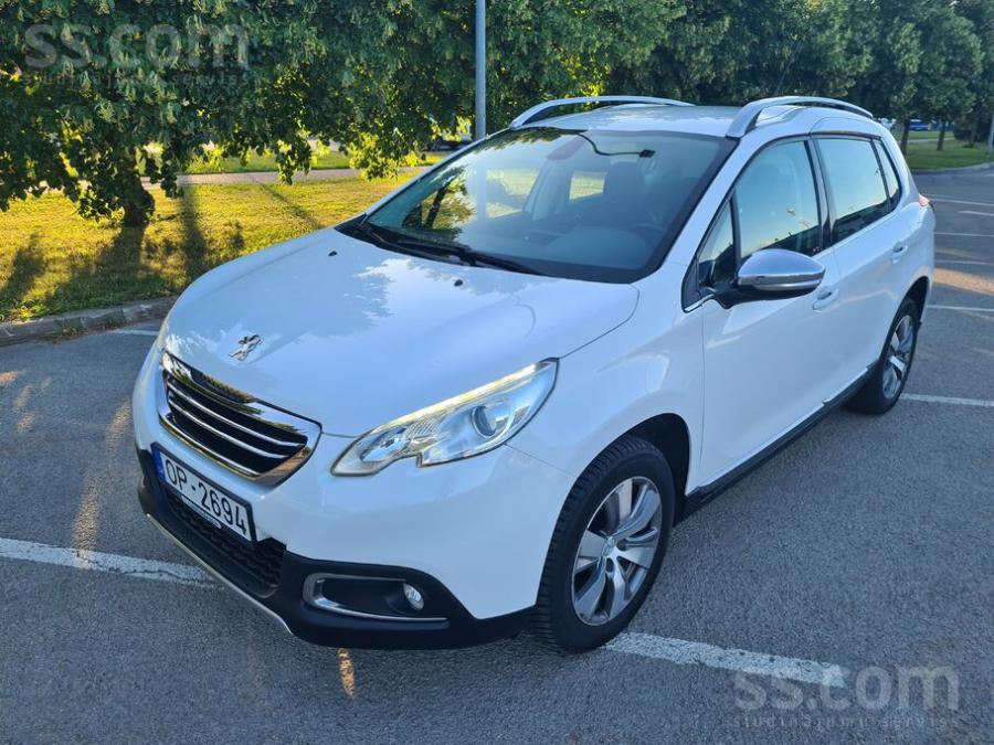 Balts Peugeot 2008 2015 Rīga, ar dzinēja tilpumu 1.20 L un nobraukumu 140 tūkst. km par 5450 €, foto 7 vietnē AUTOMOTO.COM.LV