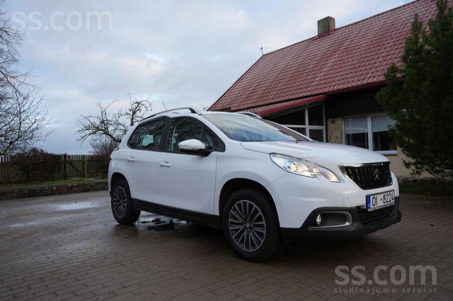 Balts Peugeot 2008 2016 Dobele, ar dzinēja tilpumu 1.20 L un nobraukumu 204 tūkst. km par 6700 €, foto 2 vietnē AUTOMOTO.COM.LV