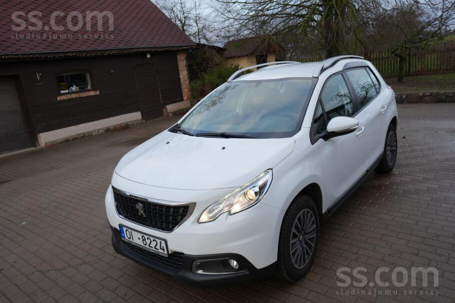 Balts Peugeot 2008 2016 Dobele, ar dzinēja tilpumu 1.20 L un nobraukumu 204 tūkst. km par 6700 €, foto 4 vietnē AUTOMOTO.COM.LV