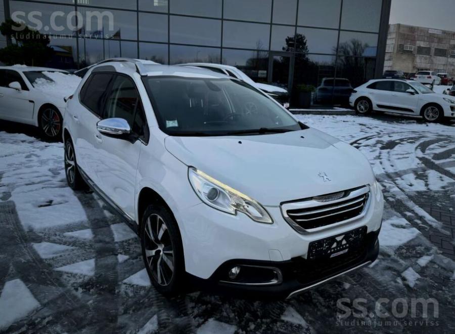 Balts Peugeot 2008 2016 Telšiai, ar dzinēja tilpumu 1.60 L un nobraukumu 153 tūkst. km par 5999 €, foto 1 vietnē AUTOMOTO.COM.LV