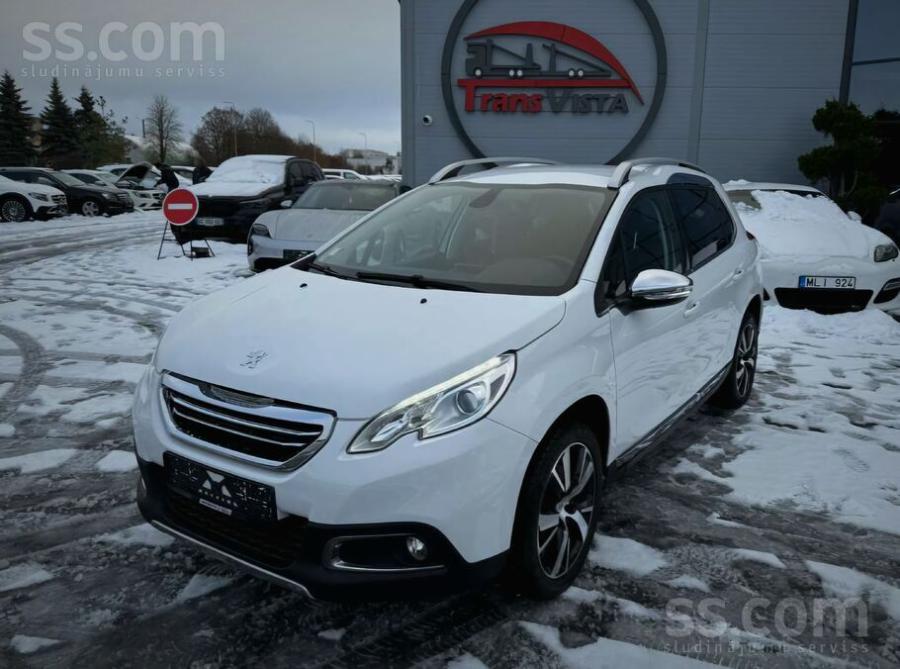 Balts Peugeot 2008 2016 Telšiai, ar dzinēja tilpumu 1.60 L un nobraukumu 153 tūkst. km par 5999 €, foto 3 vietnē AUTOMOTO.COM.LV