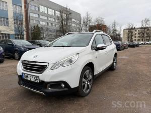 White Peugeot 2008 2016 in Jelgava, with an engine capacity of 1.20 L and mileage of 0 thousand km for 6700 €, photo 5 on AUTOMOTO.COM.LV