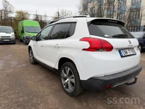 White Peugeot 2008 2016 in Jelgava, with an engine capacity of 1.20 L and mileage of 0 thousand km for 6700 €, photo 6 on AUTOMOTO.COM.LV