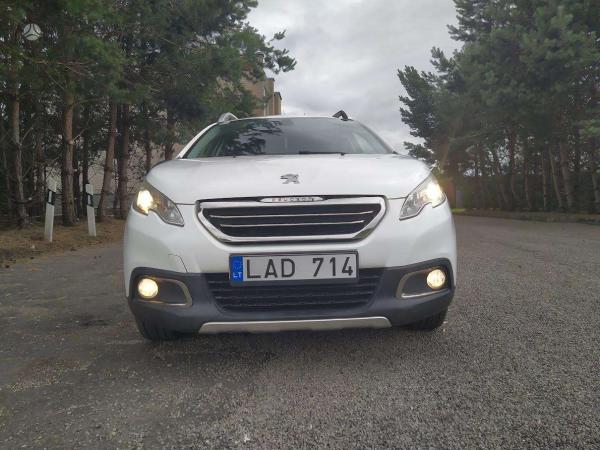 Balts Peugeot 2008 2016 Tauragė, ar dzinēja tilpumu 1.20 L un nobraukumu 89 tūkst. km par 6300 €, foto 2 vietnē AUTOMOTO.COM.LV