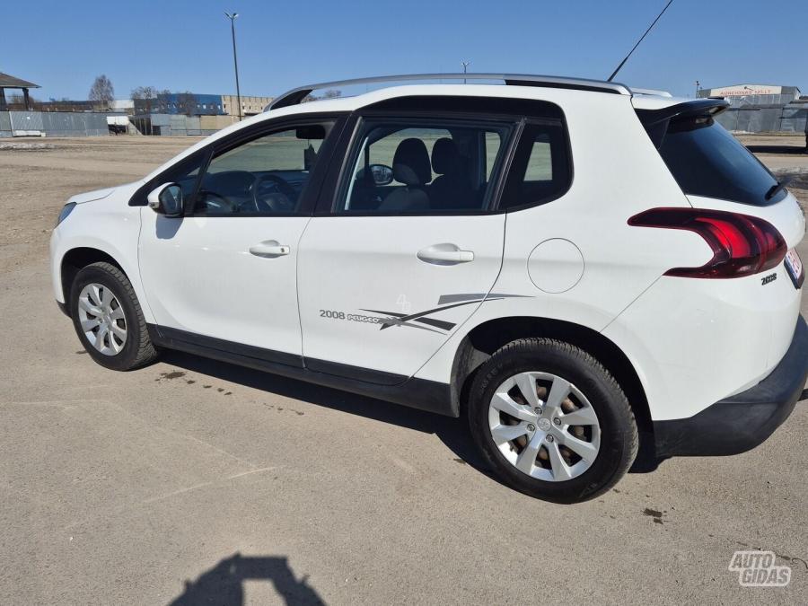 Balts Peugeot 2008 2017 Šauļi, ar dzinēja tilpumu 1.60 L un nobraukumu 197 tūkst. km par 5550 €, foto 8 vietnē AUTOMOTO.COM.LV