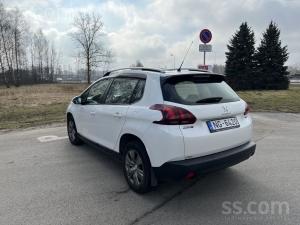 White Peugeot 2008 2017 in Riga, with an engine capacity of 1.20 L and mileage of 105 thousand km for 9600 €, photo  on AUTOMOTO.COM.LV