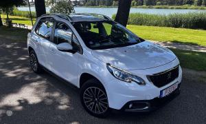 White Peugeot 2008 2017 in Utena, with an engine capacity of 1.20 L and mileage of 152 thousand km for 5950 €, photo 7 on AUTOMOTO.COM.LV