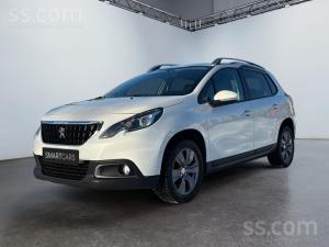 White Peugeot 2008 2018 in Riga, with an engine capacity of 1.60 L and mileage of 124 thousand km for 5950 €, photo  on AUTOMOTO.COM.LV
