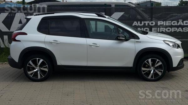 Balts Peugeot 2008 2018 Liepāja, ar dzinēja tilpumu 1.20 L un nobraukumu 102 tūkst. km par 7850 €, foto 3 vietnē AUTOMOTO.COM.LV