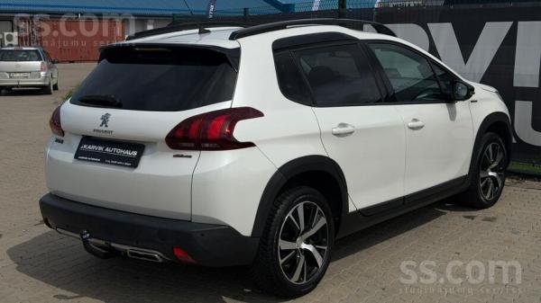 Balts Peugeot 2008 2018 Liepāja, ar dzinēja tilpumu 1.20 L un nobraukumu 102 tūkst. km par 7850 €, foto 4 vietnē AUTOMOTO.COM.LV