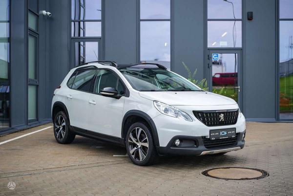 Balts Peugeot 2008 2018 Kauņa, ar dzinēja tilpumu 1.20 L un nobraukumu 91 tūkst. km par 8950 €, foto 1 vietnē AUTOMOTO.COM.LV
