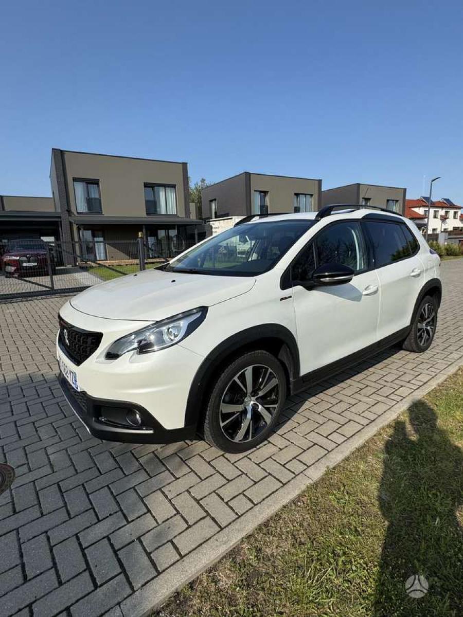 White Peugeot 2008 2018 in Klaipeda, with an engine capacity of 1.20 L and mileage of 53 thousand km for 7900 €, photo 7 on AUTOMOTO.COM.LV