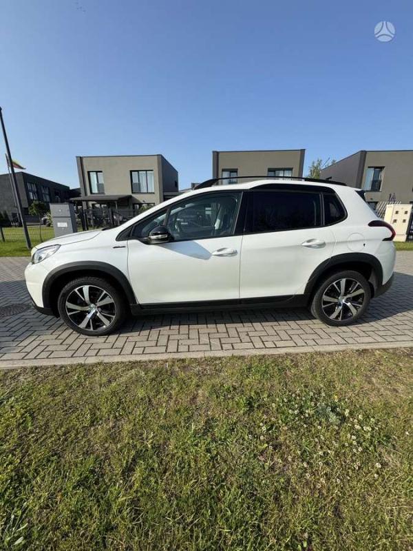 White Peugeot 2008 2018 in Klaipeda, with an engine capacity of 1.20 L and mileage of 53 thousand km for 7900 €, photo 8 on AUTOMOTO.COM.LV