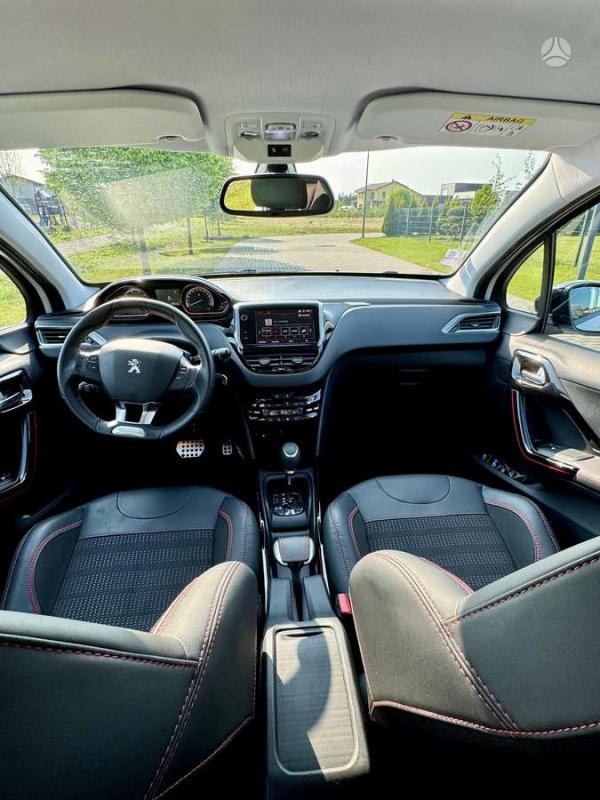 White Peugeot 2008 2018 in Klaipeda, with an engine capacity of 1.20 L and mileage of 53 thousand km for 7900 €, photo 9 on AUTOMOTO.COM.LV