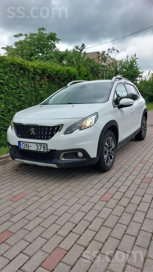 Balts Peugeot 2008 2019 Bauska, ar dzinēja tilpumu 1.50 L un nobraukumu 144 tūkst. km par 7700 €, foto 1 vietnē AUTOMOTO.COM.LV