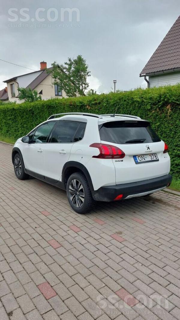 Balts Peugeot 2008 2019 Bauska, ar dzinēja tilpumu 1.50 L un nobraukumu 144 tūkst. km par 7700 €, foto 3 vietnē AUTOMOTO.COM.LV