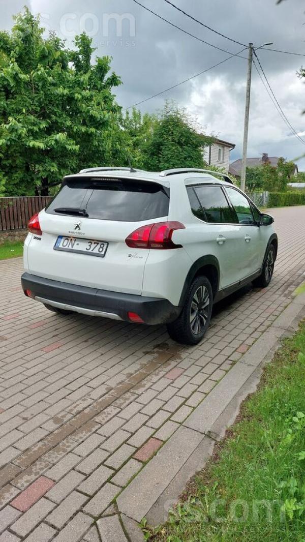 Balts Peugeot 2008 2019 Bauska, ar dzinēja tilpumu 1.50 L un nobraukumu 144 tūkst. km par 7700 €, foto 4 vietnē AUTOMOTO.COM.LV