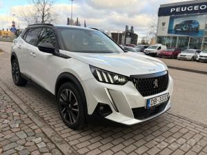 White Peugeot 2008 2020 in Riga, with an engine capacity of 1.20 L and mileage of 0 thousand km for 15600 €, photo  on AUTOMOTO.COM.LV