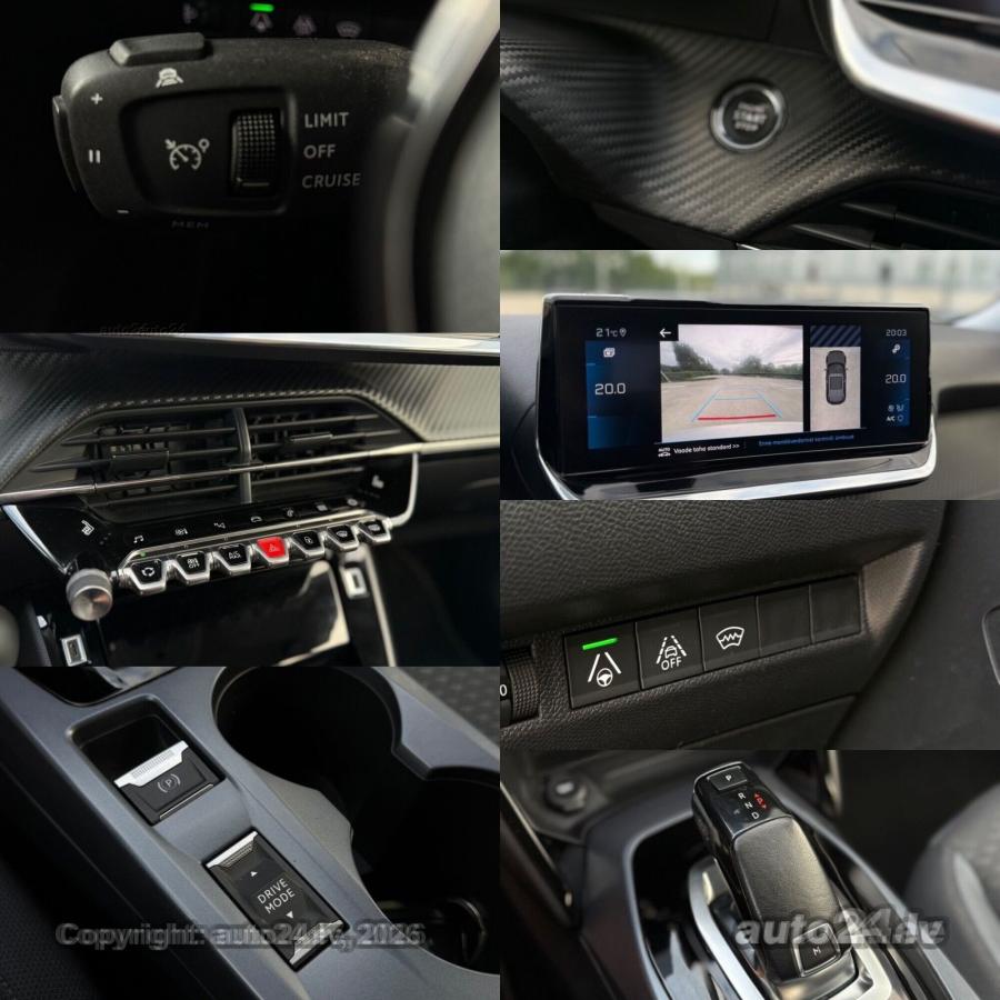 White Peugeot 2008 2020 in Tartu, with an engine capacity of 1.20 L and mileage of 99 thousand km for 13999 €, photo 14 on AUTOMOTO.COM.LV