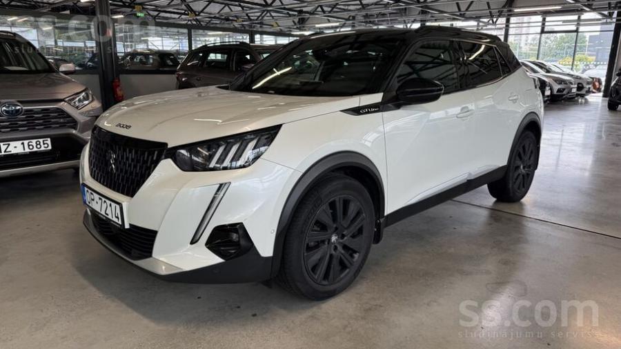 Balts Peugeot 2008 2020 Rīga, ar dzinēja tilpumu 1.20 L un nobraukumu 103 tūkst. km par 13500 €, foto 1 vietnē AUTOMOTO.COM.LV