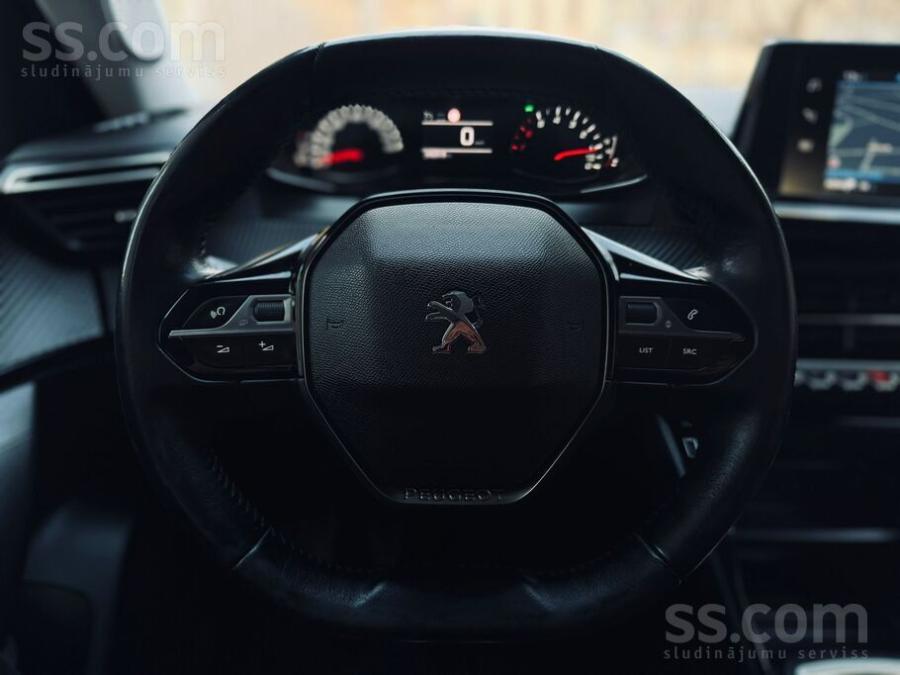 White Peugeot 2008 2020 in Cesis, with an engine capacity of 1.50 L and mileage of 243 thousand km for 10999 €, photo 11 on AUTOMOTO.COM.LV
