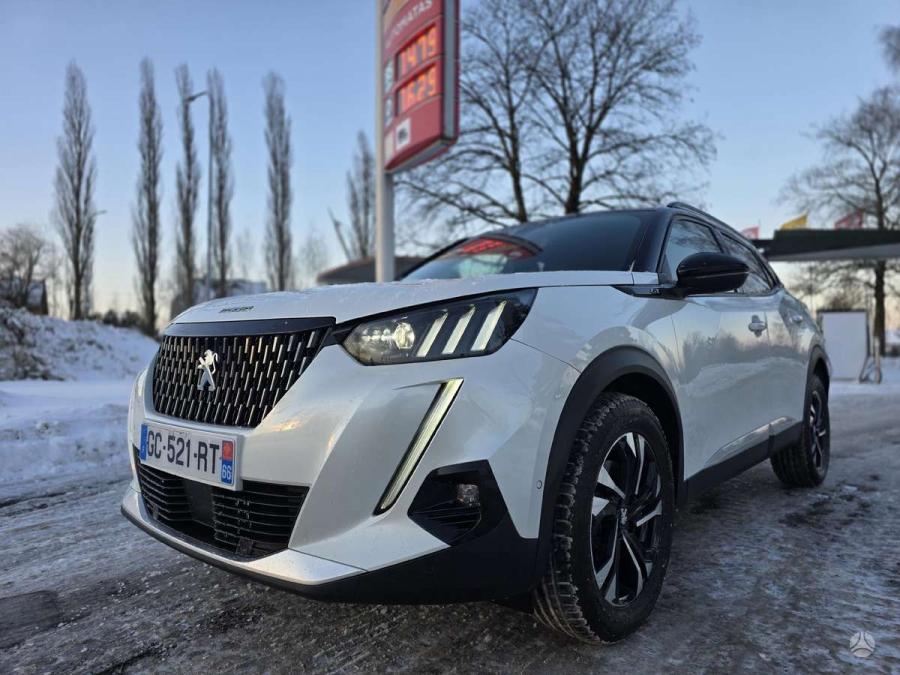 White Peugeot 2008 2021 in Taurage, with an engine capacity of 1.50 L and mileage of 227 thousand km for 14300 €, photo 13 on AUTOMOTO.COM.LV