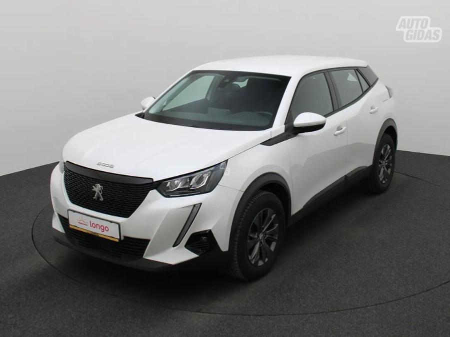 Balts Peugeot 2008 2021 Viļņa, ar dzinēja tilpumu 1.20 L un nobraukumu 125 tūkst. km par 11799 €, foto 1 vietnē AUTOMOTO.COM.LV
