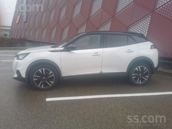 White Peugeot 2008 2021 in Riga, with an engine capacity of 1.50 L and mileage of 55 thousand km for 17300 €, photo 2 on AUTOMOTO.COM.LV