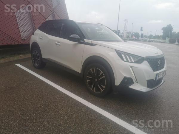 White Peugeot 2008 2021 in Riga, with an engine capacity of 1.50 L and mileage of 55 thousand km for 17300 €, photo 3 on AUTOMOTO.COM.LV