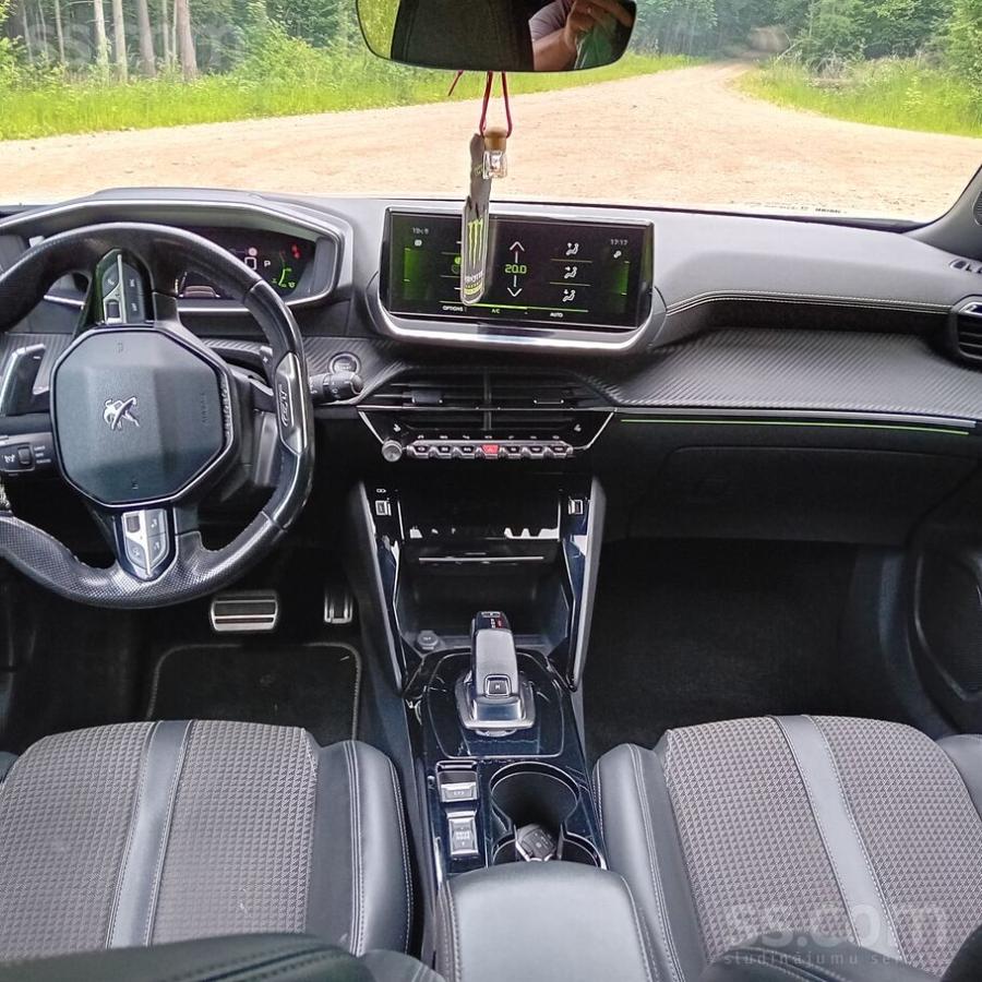 White Peugeot 2008 2021 in Tukums, with an engine capacity of 1.50 L and mileage of 65 thousand km for 15500 €, photo 12 on AUTOMOTO.COM.LV