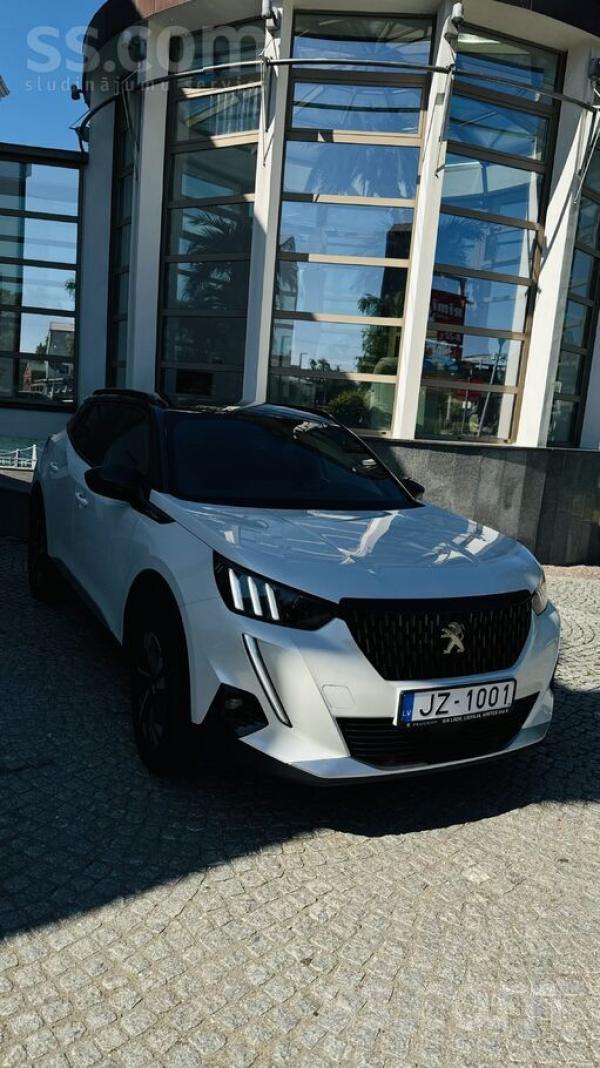 Balts Peugeot 2008 2021 Liepāja, ar dzinēja tilpumu 1.50 L un nobraukumu 37 tūkst. km par 19000 €, foto 1 vietnē AUTOMOTO.COM.LV